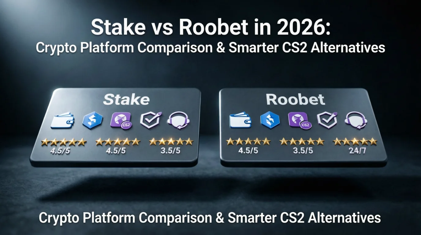 Stake versus Roobet: how do fees, games, and availability compare in ...
